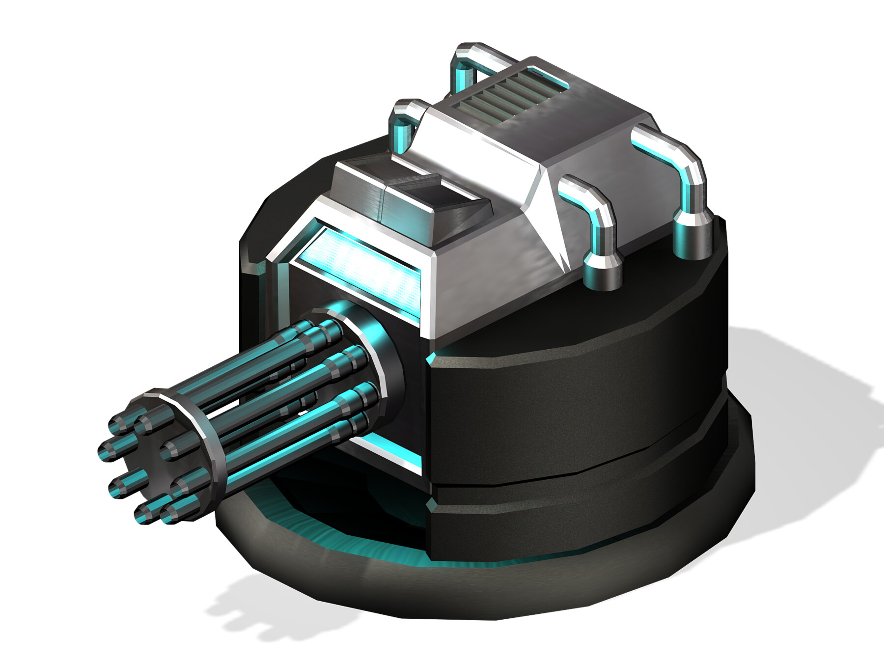 ArtStation - Satellite City Objects - Battery 16 | Game Assets