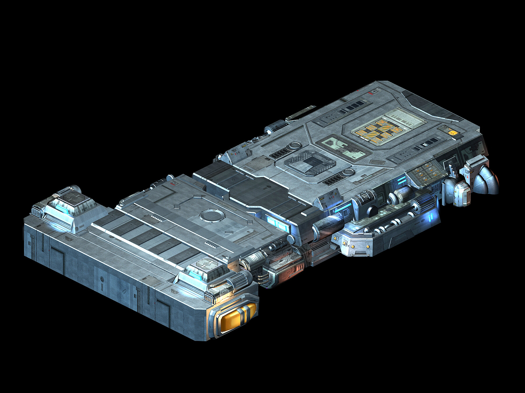 ArtStation - Satellite City - Channel 03 | Game Assets