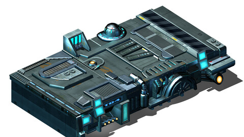 ArtStation - Satellite City - Channel 04 | Game Assets