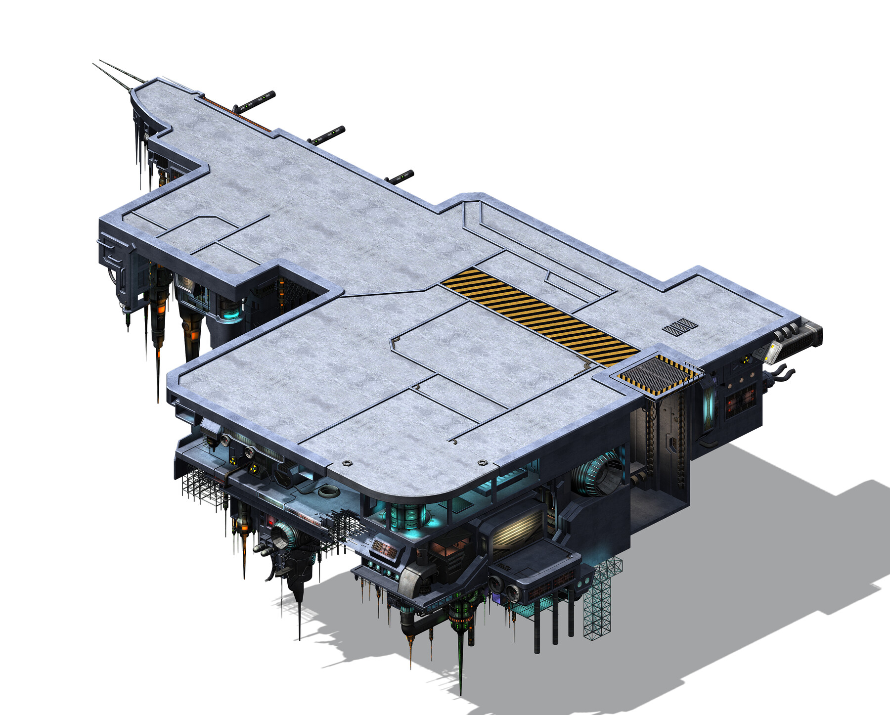 ArtStation - Future City - Universe City 05 | Game Assets