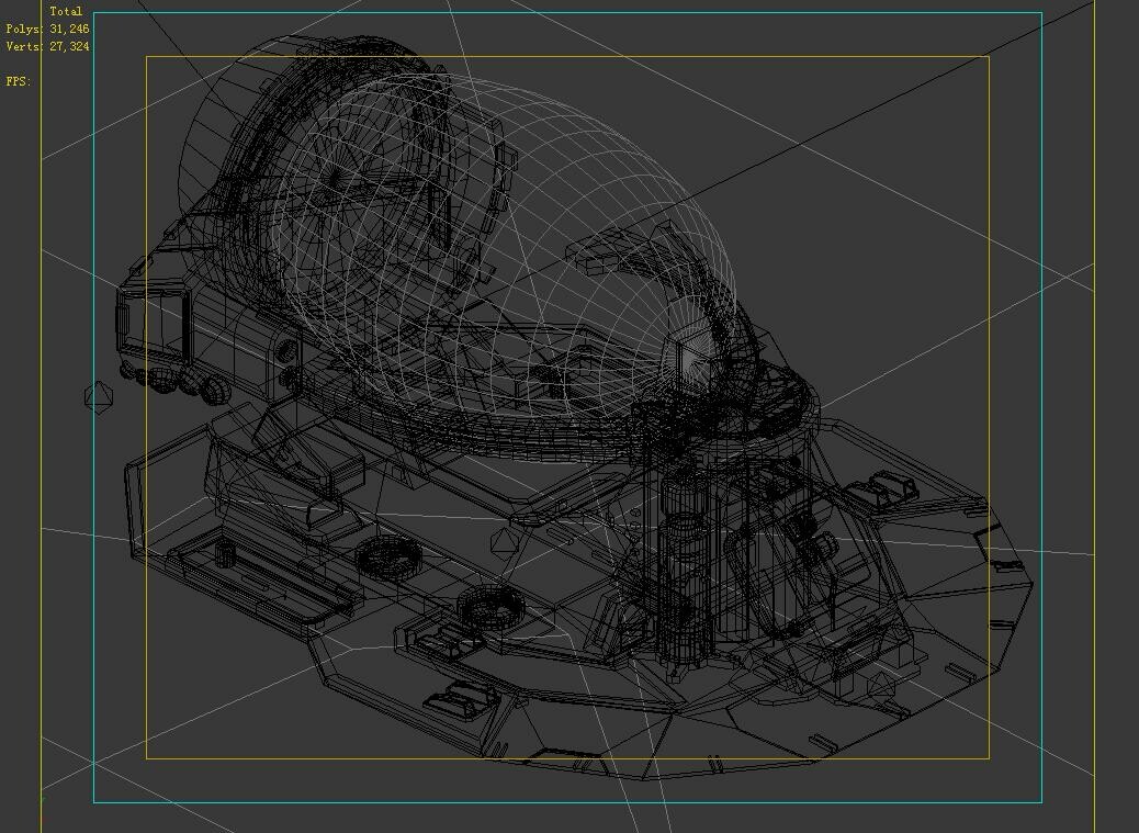 ArtStation - Future world - time-of-flight transmitter | Game Assets