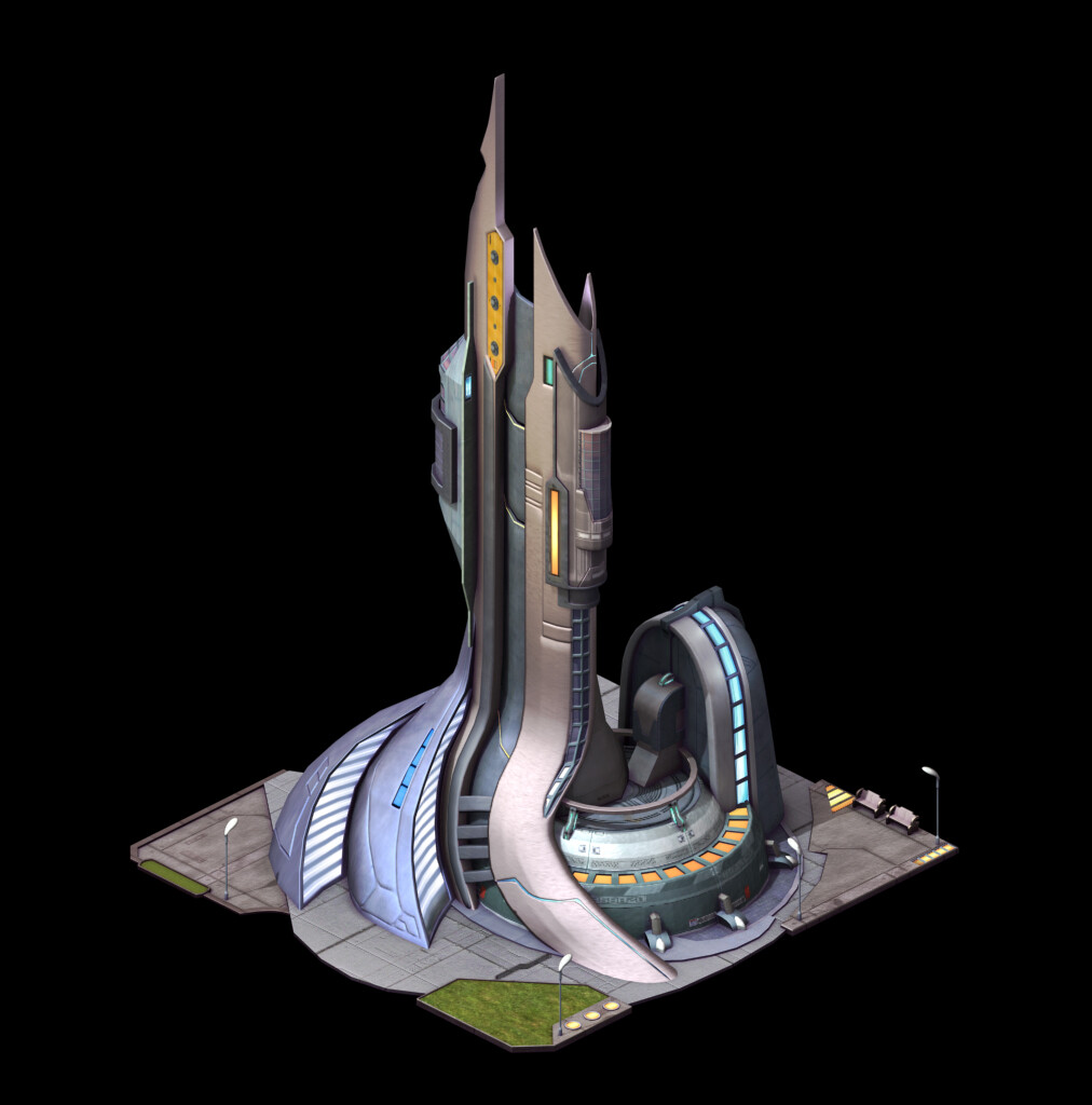 ArtStation - Future world - power system | Game Assets