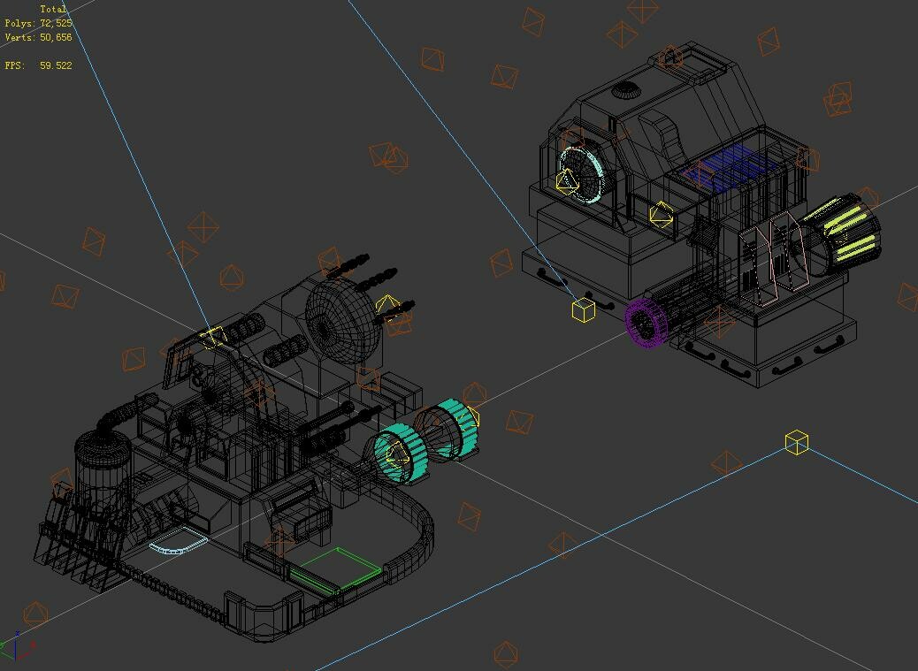 ArtStation - Future World - Wall 02 | Game Assets