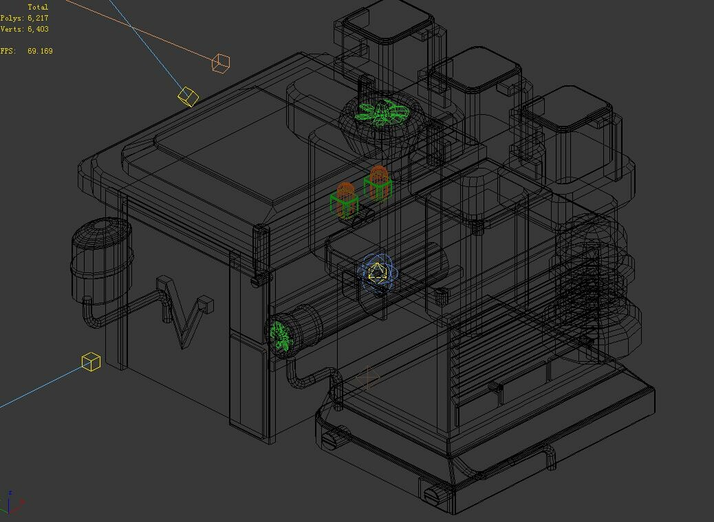 ArtStation - Future World - Machinery 02 | Game Assets