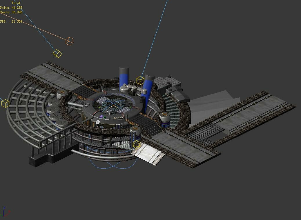 ArtStation - Future World - Machinery 03 | Game Assets