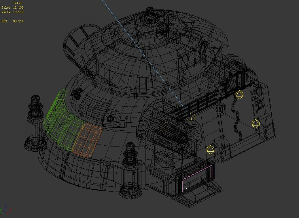 ArtStation - Future World - Machinery Shop 02 | Game Assets
