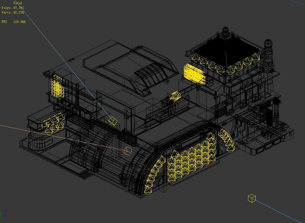 ArtStation - Future World - Building 062 | Game Assets