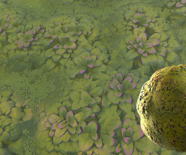 ArtStation - Stylized moss | Game Assets