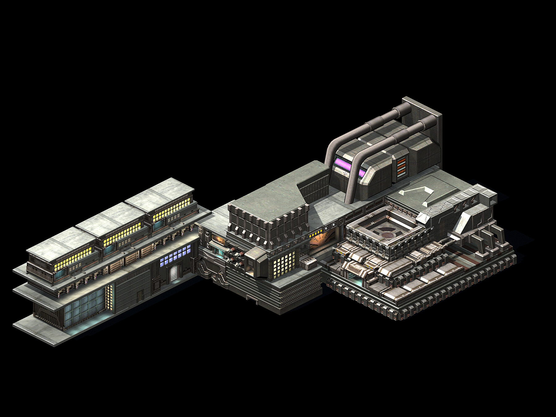 ArtStation - Future World - Residential Area 07 | Game Assets