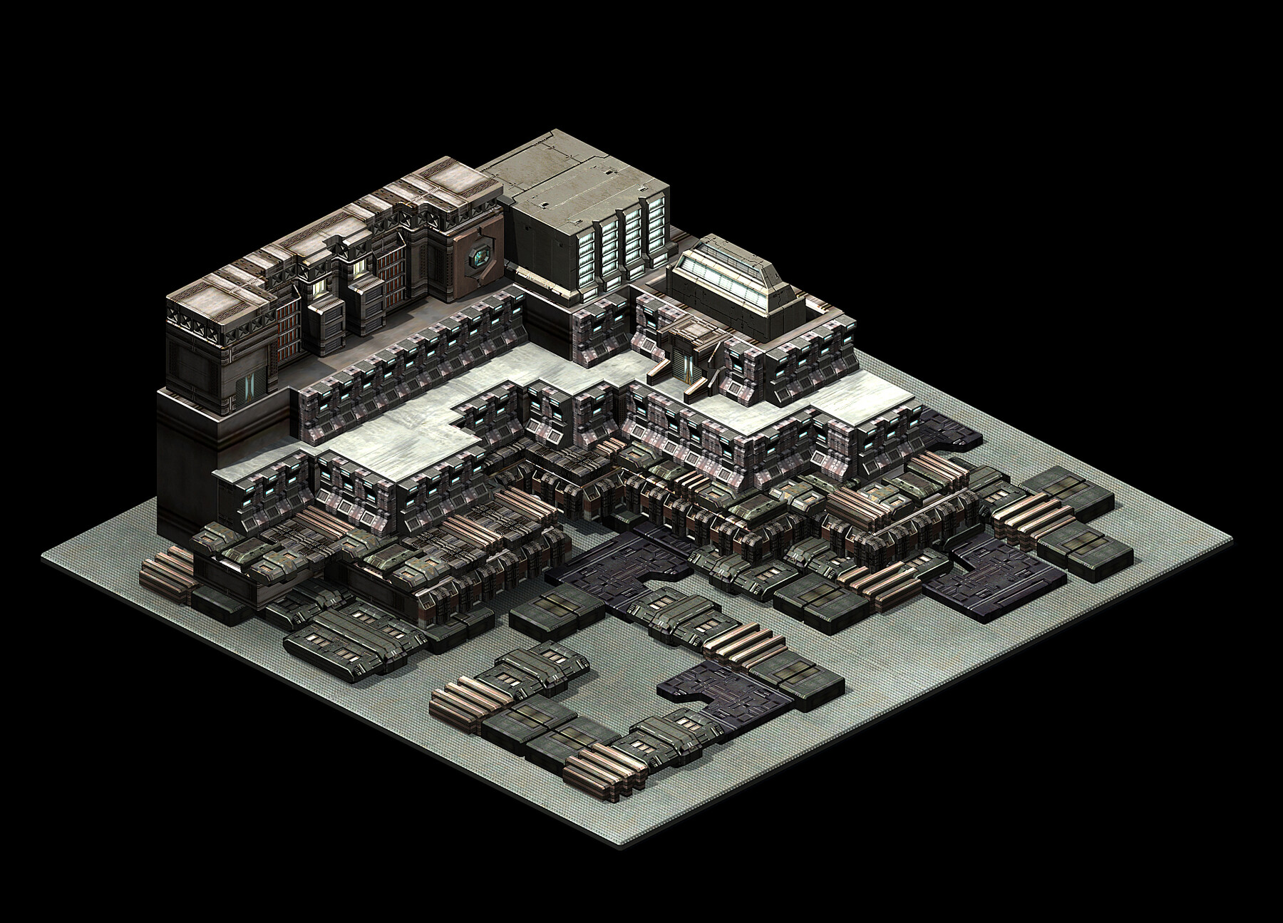 ArtStation - Future World - Residential Area 09 | Game Assets