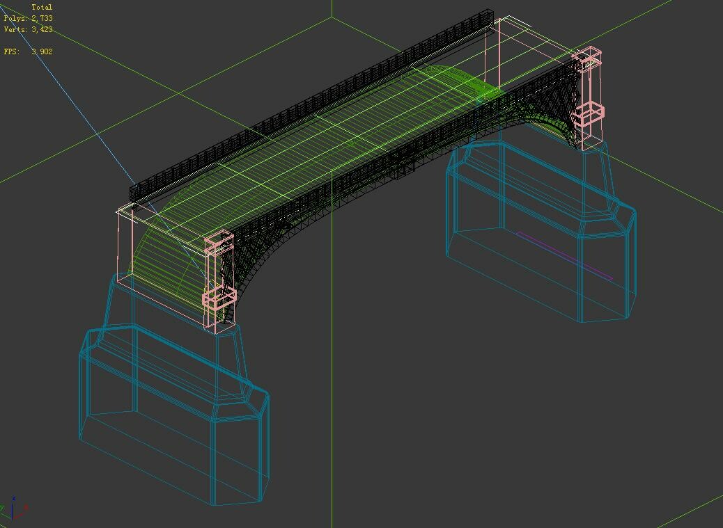 ArtStation - Future World - Bridge Pier 01 | Game Assets
