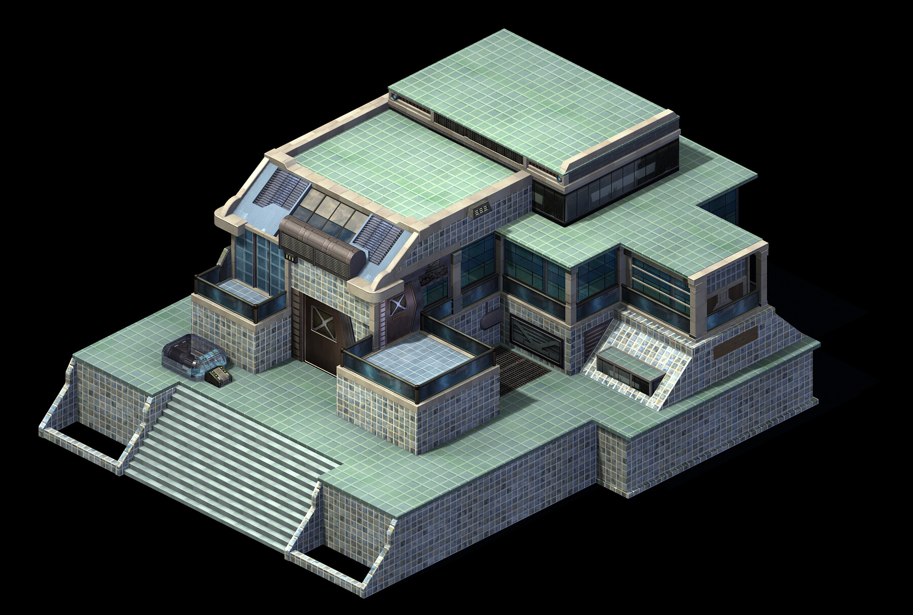 ArtStation - Future World - Market 03 | Game Assets