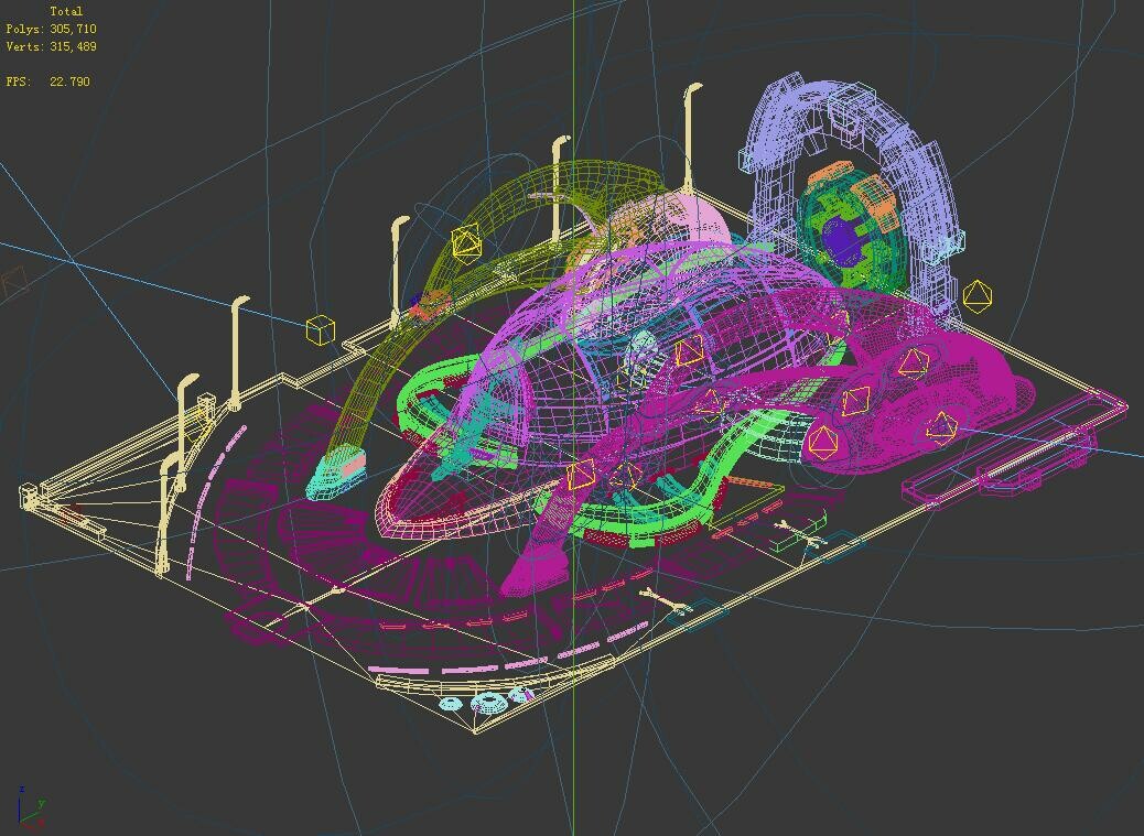 ArtStation - Future-tactical training ground | Game Assets