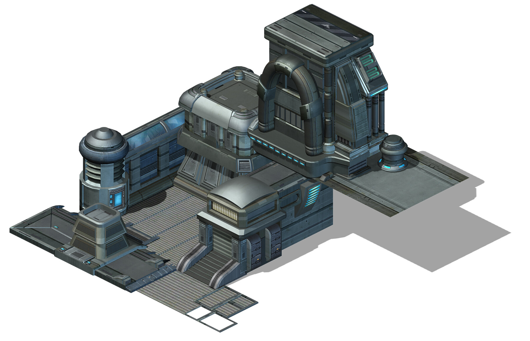 ArtStation - Machinery factory - construction | Game Assets