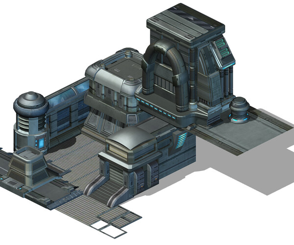 ArtStation - Machinery factory - construction | Game Assets