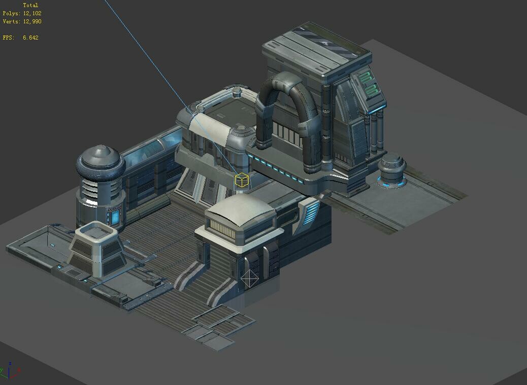 ArtStation - Machinery factory - construction | Game Assets