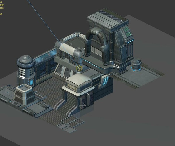 ArtStation - Machinery factory - construction | Game Assets