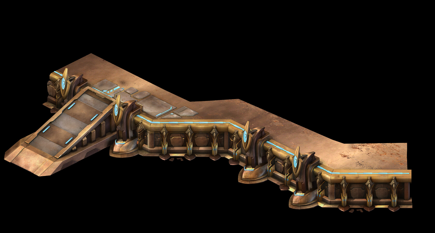 ArtStation - New Area - Relics Platform 01 | Game Assets