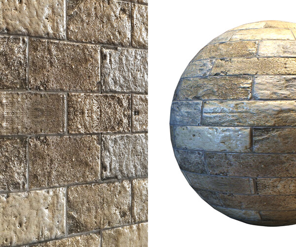 ArtStation - 10 stone PBR texture & mtl | Resources