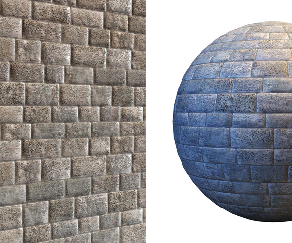 ArtStation - 10 stone PBR texture & mtl | Resources