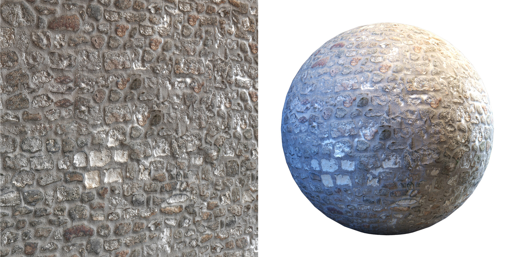 ArtStation - 10 stone PBR texture & mtl | Resources