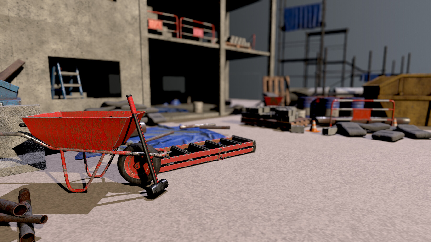 ArtStation - Full set construction site | Game Assets