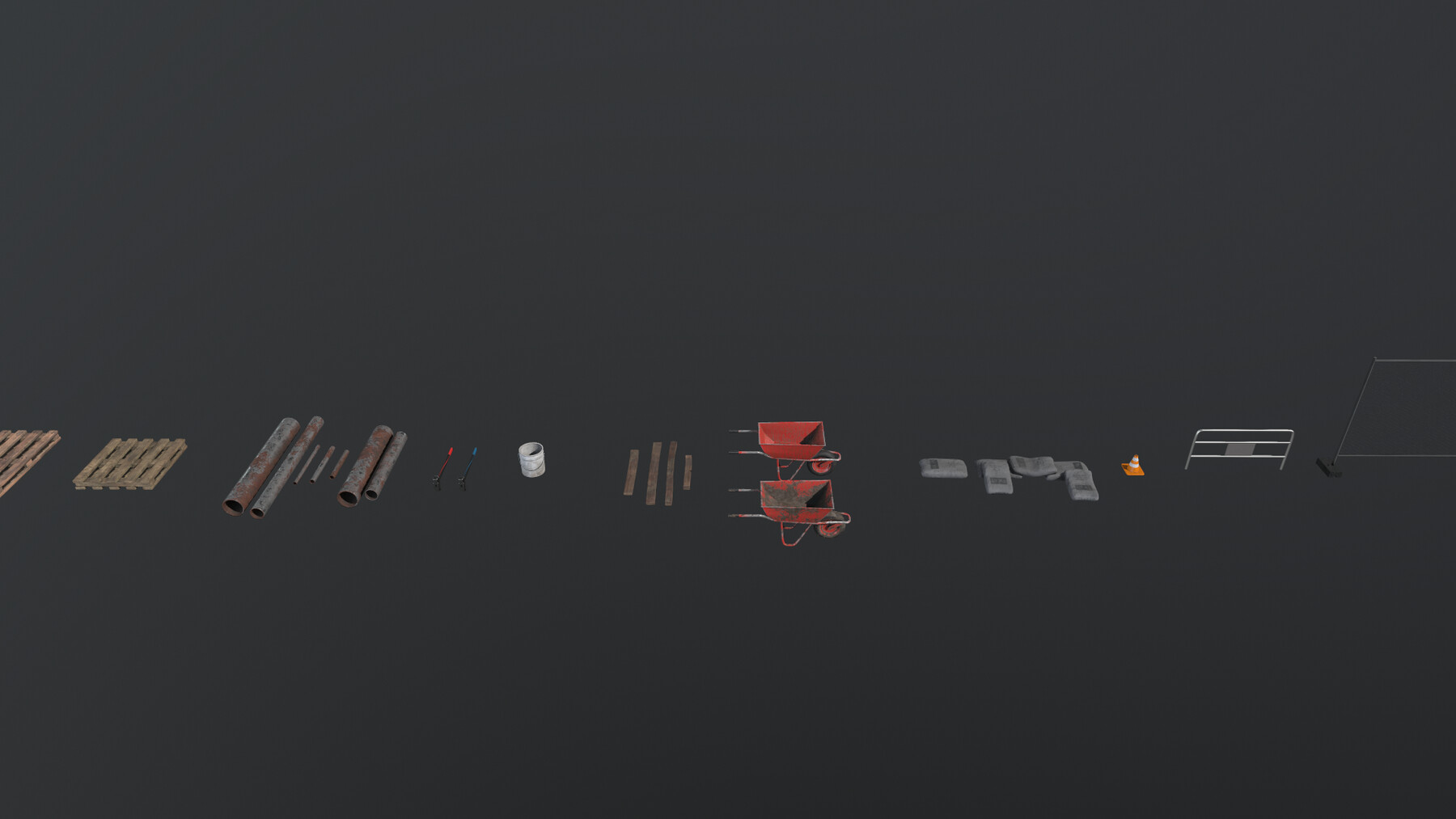 ArtStation - Full set construction site | Game Assets