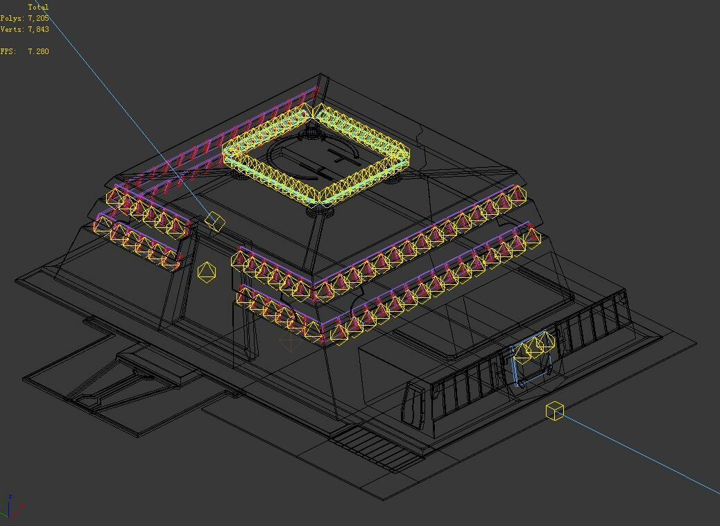 ArtStation - Sci Fi Building-Science Academy 01 | Game Assets