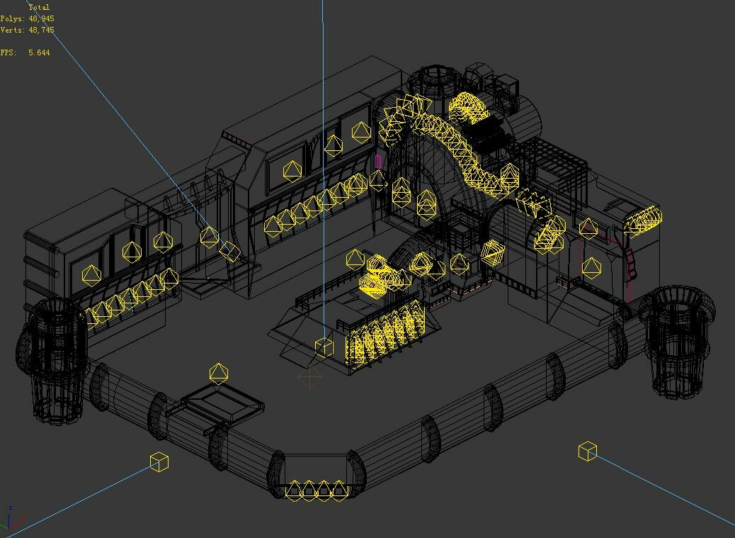 ArtStation - Sci Fi Building - Academy of Sciences Interior 02 | Game ...
