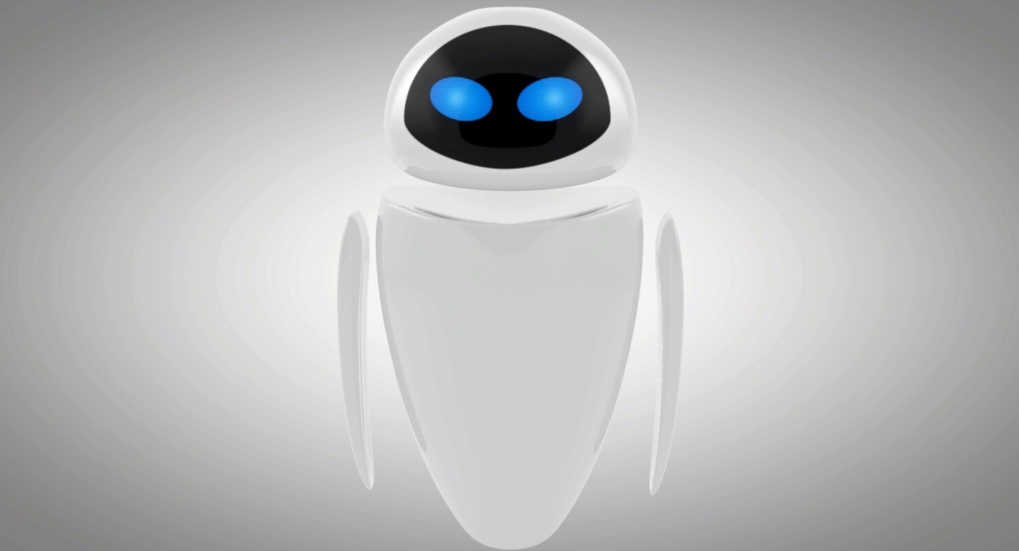 ArtStation - 3D Eve From Wall-E Model | Resources