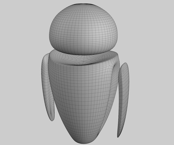 ArtStation - 3D Eve From Wall-E Model | Resources