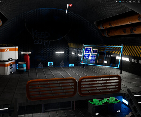 ArtStation - Game Ready Fire room Scene | Game Assets