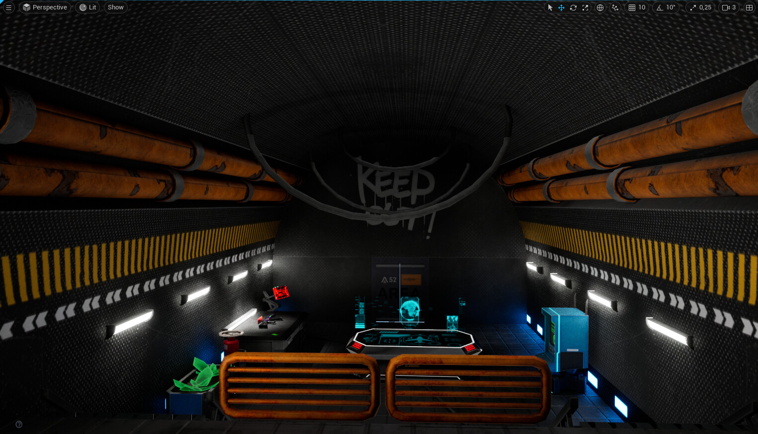 ArtStation - Game Ready Fire room Scene | Game Assets