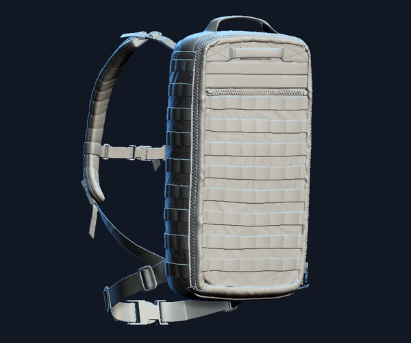 ArtStation - T3 Medical Backpack - tactical military equipment - kitbag ...