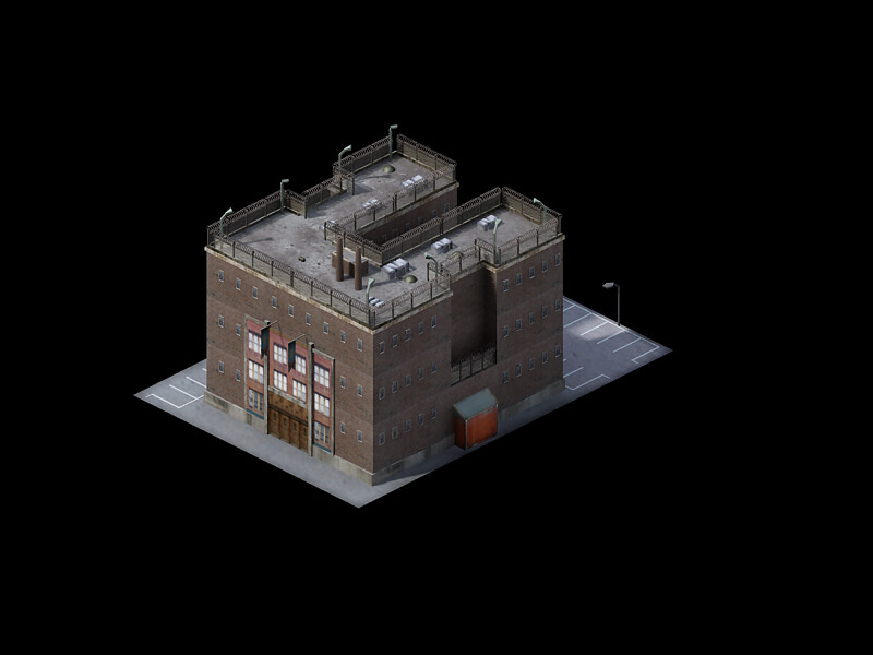 ArtStation - Different dimension - building 01 | Game Assets