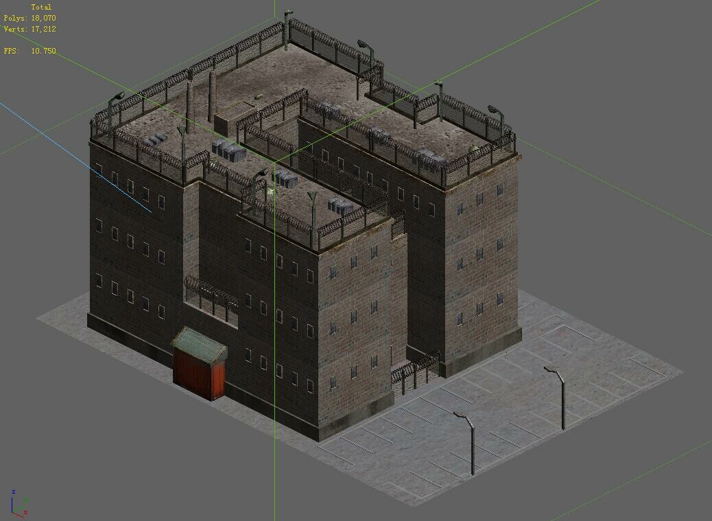 ArtStation - Different dimension - building 01 | Game Assets