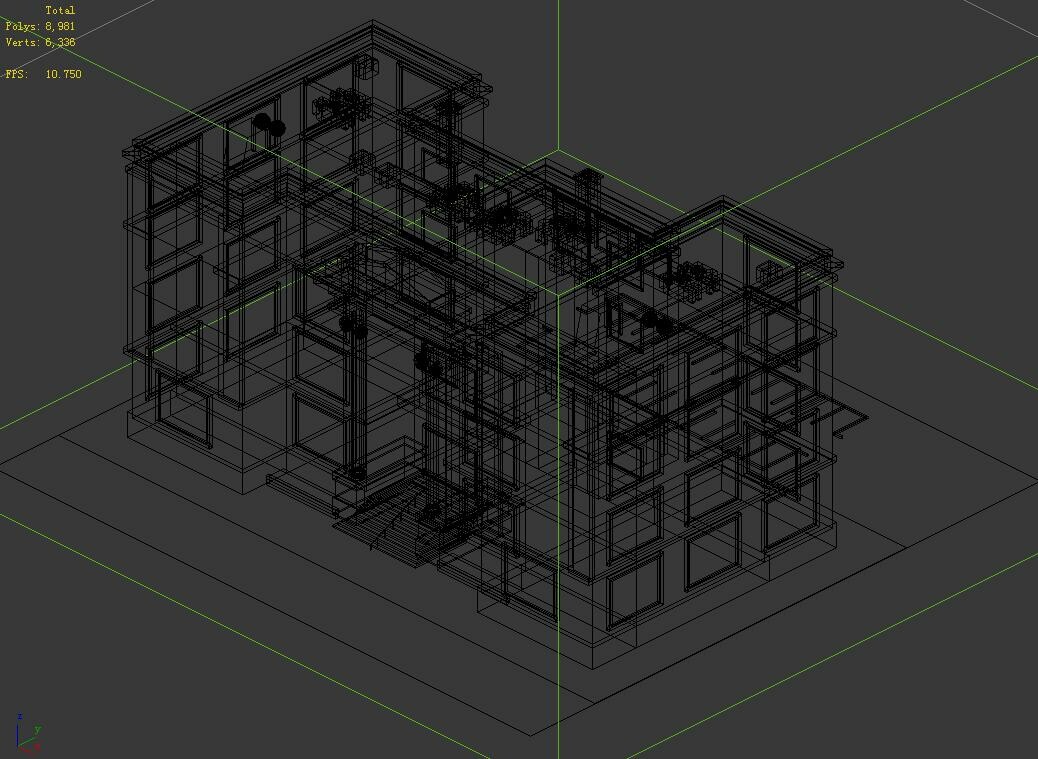 ArtStation - Heterogeneous - Building 03 | Game Assets