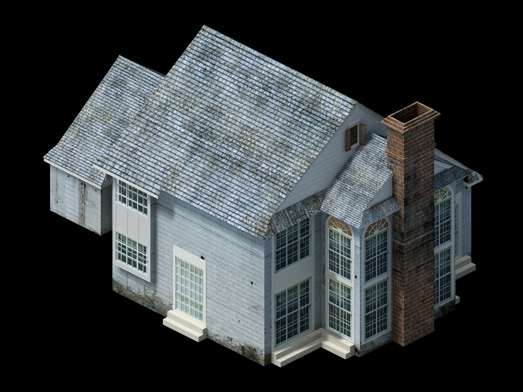 ArtStation - Heterogeneous - Building - Building B Building 07 | Game ...
