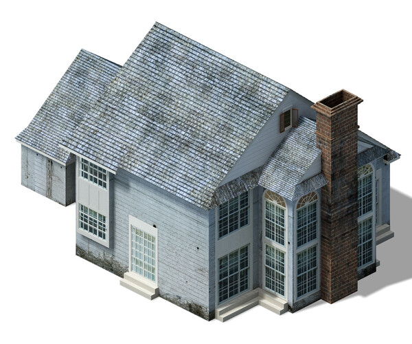 ArtStation - Heterogeneous - Building - Building B Building 07 | Game ...