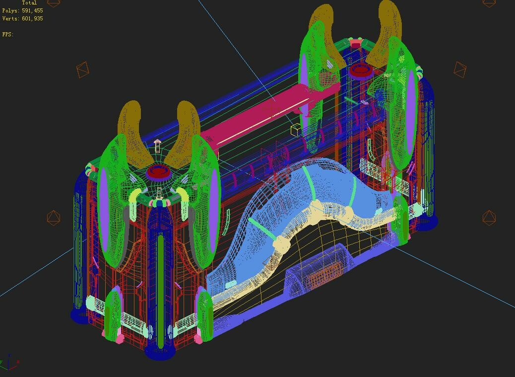 ArtStation - Different dimension - building - city wall 06 | Game Assets