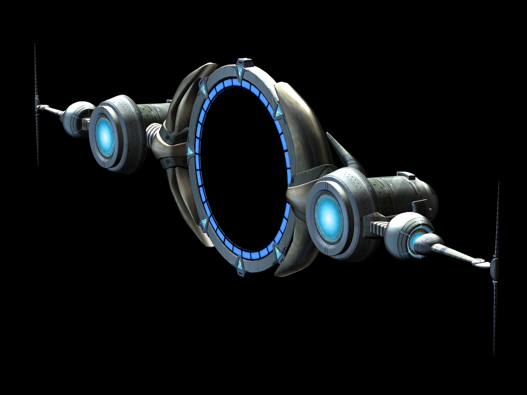 ArtStation - Heterogeneous - Building - Portal 02 | Game Assets