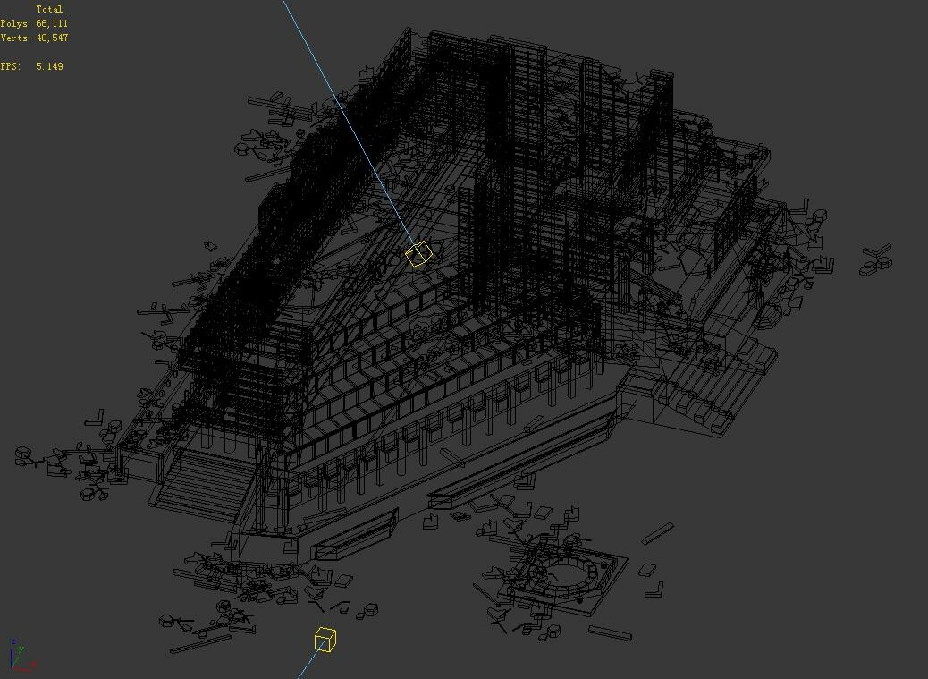ArtStation - Different dimension - architecture - ruins 02 | Game Assets