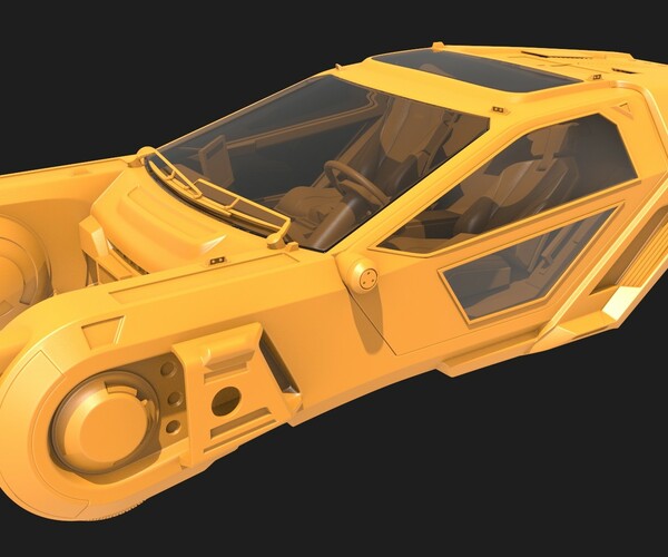 ArtStation - K's Spinner - Vehicle in Blade Runner 2049 Film Available ...