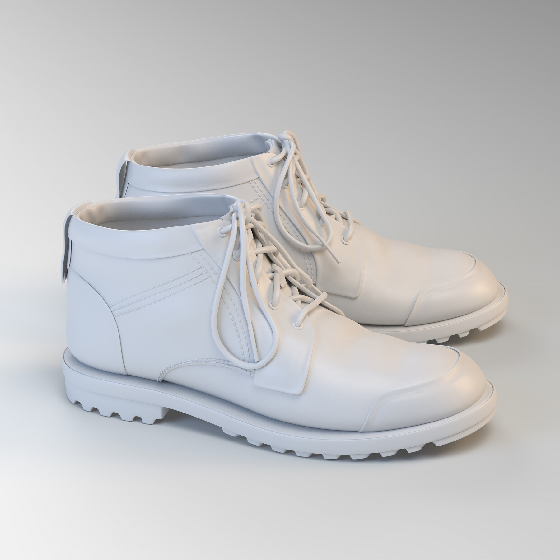 ArtStation - Realistic Boots | Resources