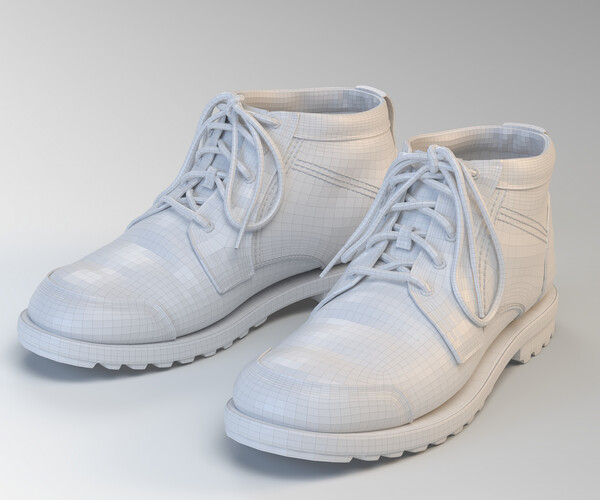 ArtStation - Realistic Boots | Resources