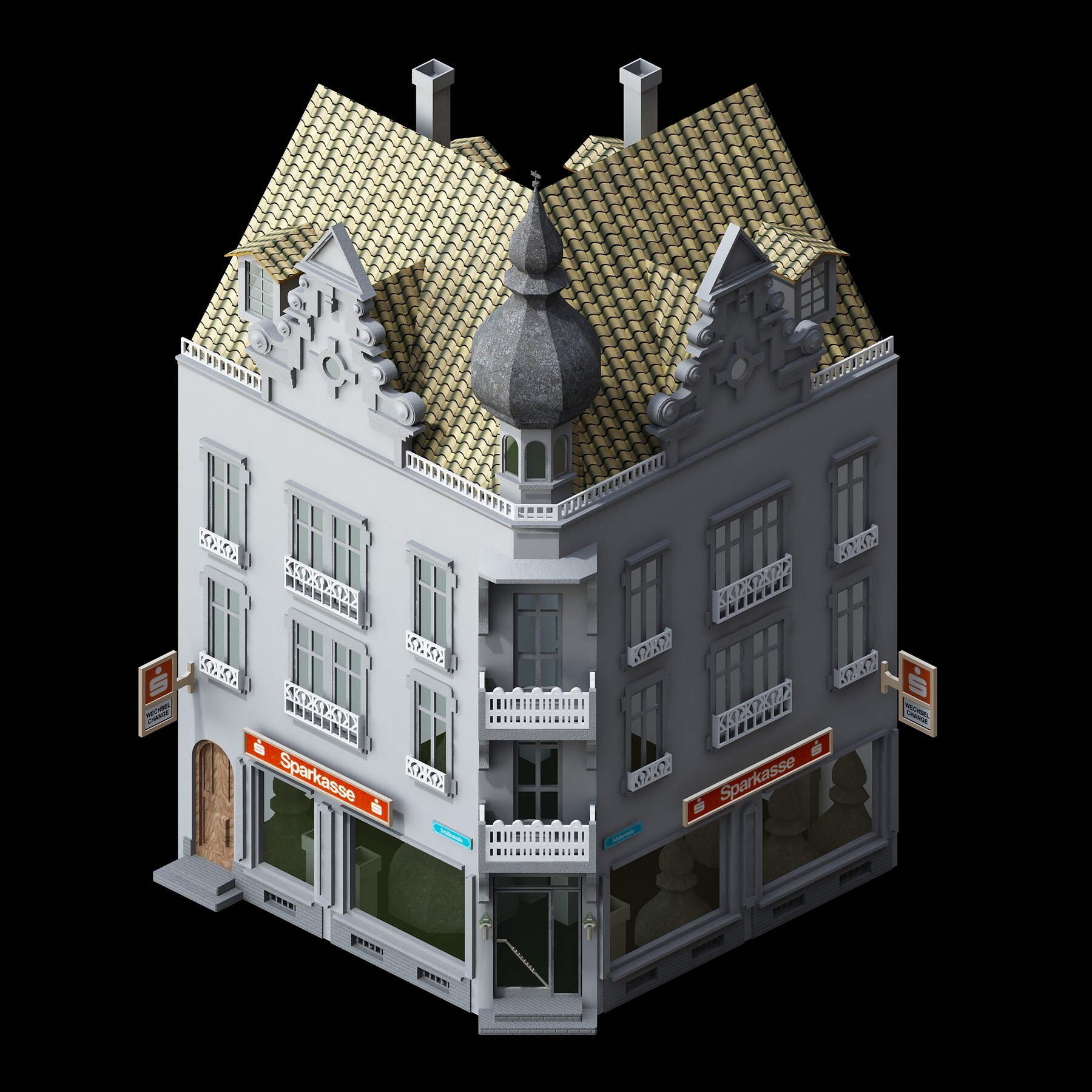 ArtStation - Different dimension - architecture - building 21 | Game Assets