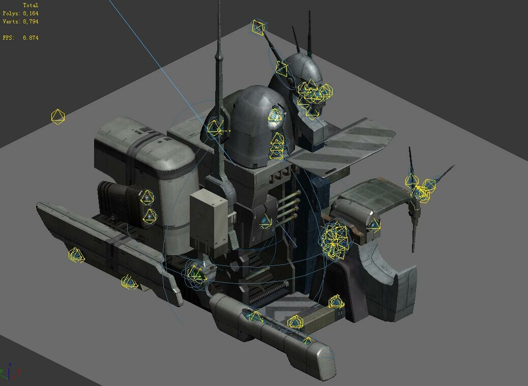 ArtStation - Different dimension - building - entrance 01 | Game Assets