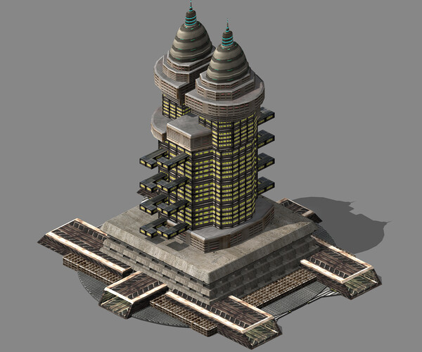 ArtStation - Different dimension world - house 02 | Game Assets