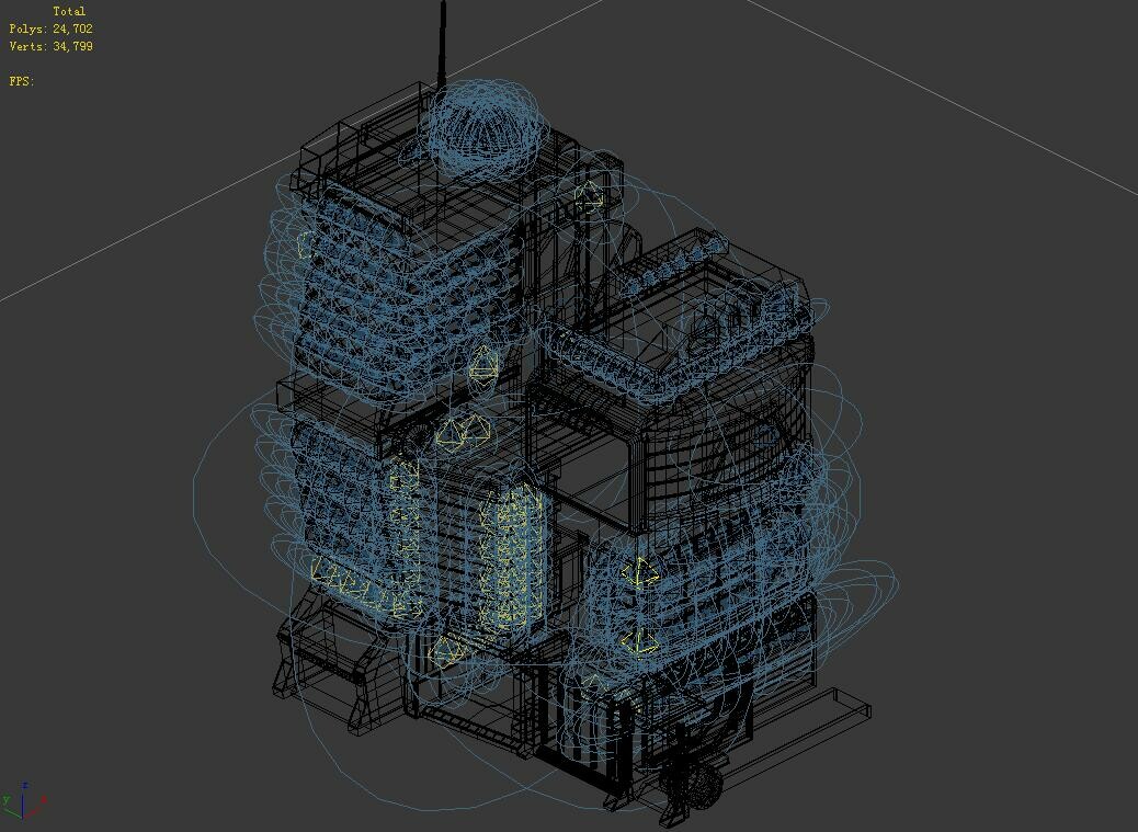 ArtStation - Different dimension world - city hall | Game Assets