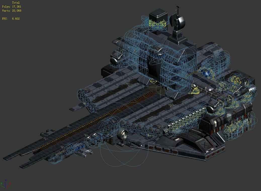 ArtStation - Cosmic fortress 01 | Game Assets